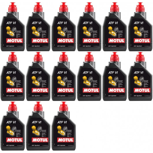 MOTUL ATF VI Automatikgetriebeöl ATF VI Rot 1 Liter 15x 1l = 15 Liter ...