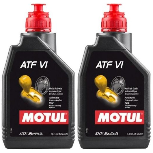 MOTUL ATF VI Automatikgetriebeöl ATF VI Rot 1 Liter 2x 1l = 2 Liter ...