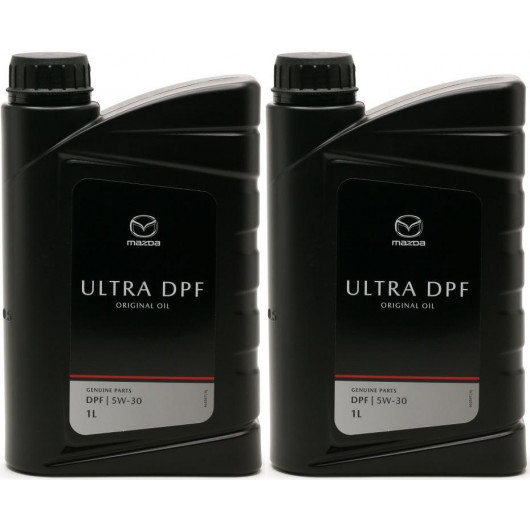 Original Mazda Ultra DPF 5W-30 Motoröl 2x 1l = 2 Liter - SAE 5W-30 ...