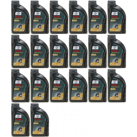 FUCHS TITAN Sintopoid FE 75W-85 Getriebeöl 20x 1l = 20 Liter - SAE 75W ...