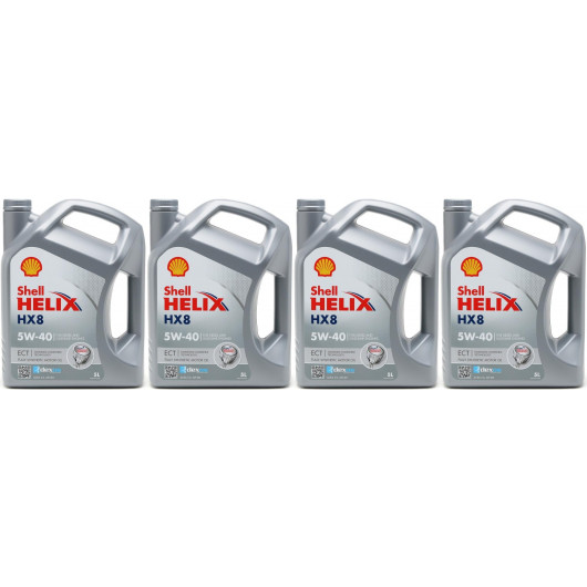 Shell Helix HX8 5W-40 Motoröl 4x 5 = 20 Liter - SAE 5W-40 - Auto/PKW ...