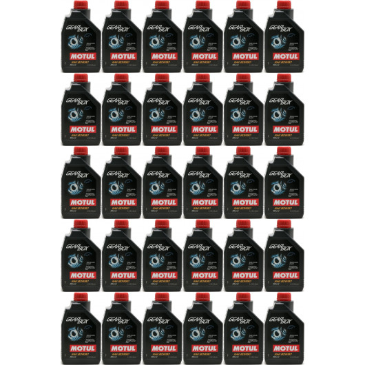 Motul Gearbox 80W-90 Motorrad Getriebeöl 30x 1l = 30 Liter - SAE 80W-90 - Getriebeöle PKW/2-Rad ...