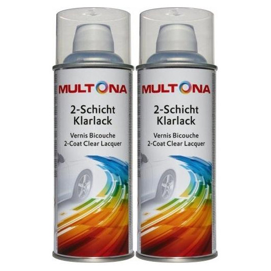 MULTONA 2-Schicht Klarlack 2x 400 Milliliter - Klarlack - Farben ...