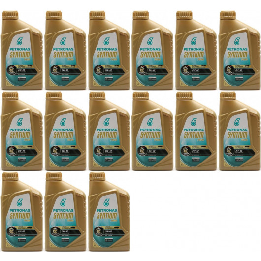 Petronas Syntium 7000 0W-40 Motoröl 15x 1l = 15 Liter - SAE 0W-40 - PKW ...