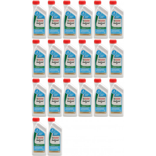 Castrol Radicool SF Kühlerfrostschutz Konzentrat 20x 1l = 20 Liter ...