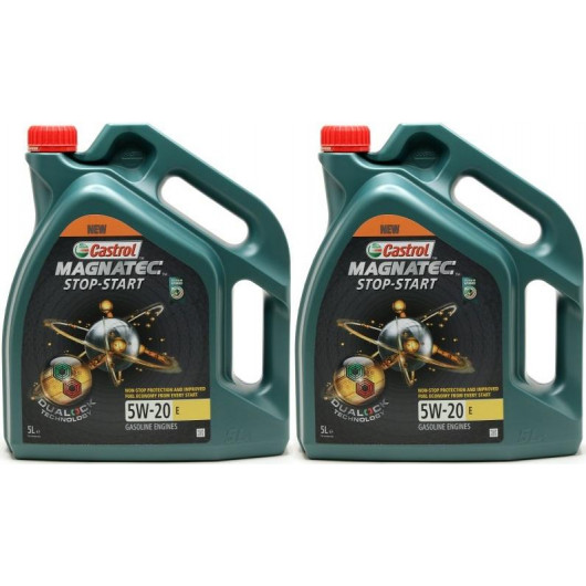 Castrol Magnatec Stop-Start 5W-20 E (Ford EcoBoost WSS-M2C948-B) 2x 5 ...