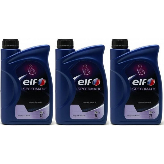 Elf Speedmatic Automatik (Selespeed®-Getrieben) 3x 1l = 3 Liter - ATF ...