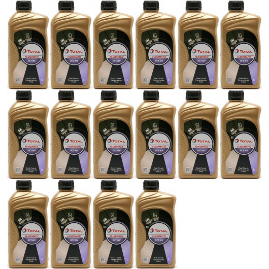 Total Fluidmatic DCT MV Doppelkupplungsgetriebeöl ATF 16x 1l = 16 Liter ...