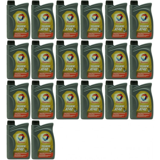 Total Fluide AT 42 Automatikgetriebeöl 20x 1l = 20 Liter - ATF ...