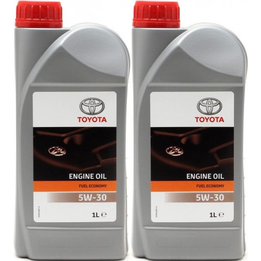 Original Toyota Fuel Economy 5W-30 Motoröl 2x 1l = 2 Liter - SAE 5W-30 ...