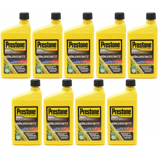 PRESTONE AF Universalkühklerfrostschutz Konzentrat 1 Liter 9x 1l = 9 ...