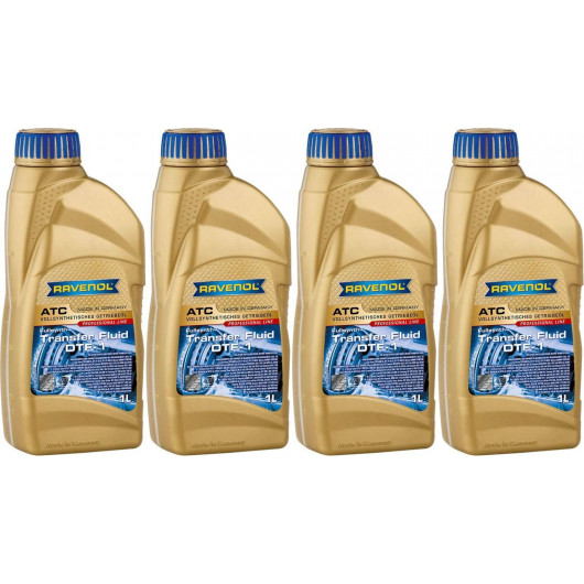 RAVENOL Getriebeöl ATC Transfer Fluid DTF-1 1 Liter 4x 1l = 4 Liter ...