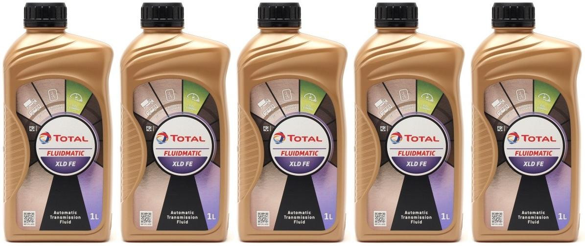 Total Fluide XLD FE ATF Automatikgetriebeöl 5x 1l = 5 Liter - ATF ...