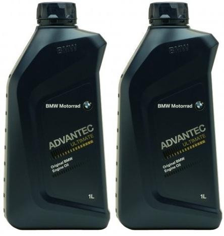Original BMW Motorrad ADVANTEC Ultimate 5W-40 Motoröl 2x 1l = 2 Liter ...