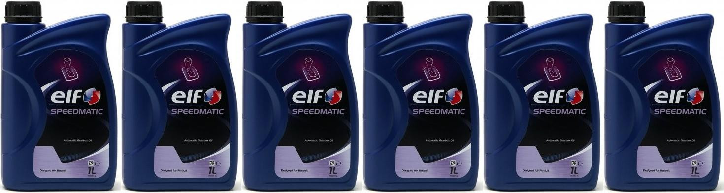 Elf Speedmatic Automatik (Selespeed®-Getrieben) 6x 1l = 6 Liter - ATF ...