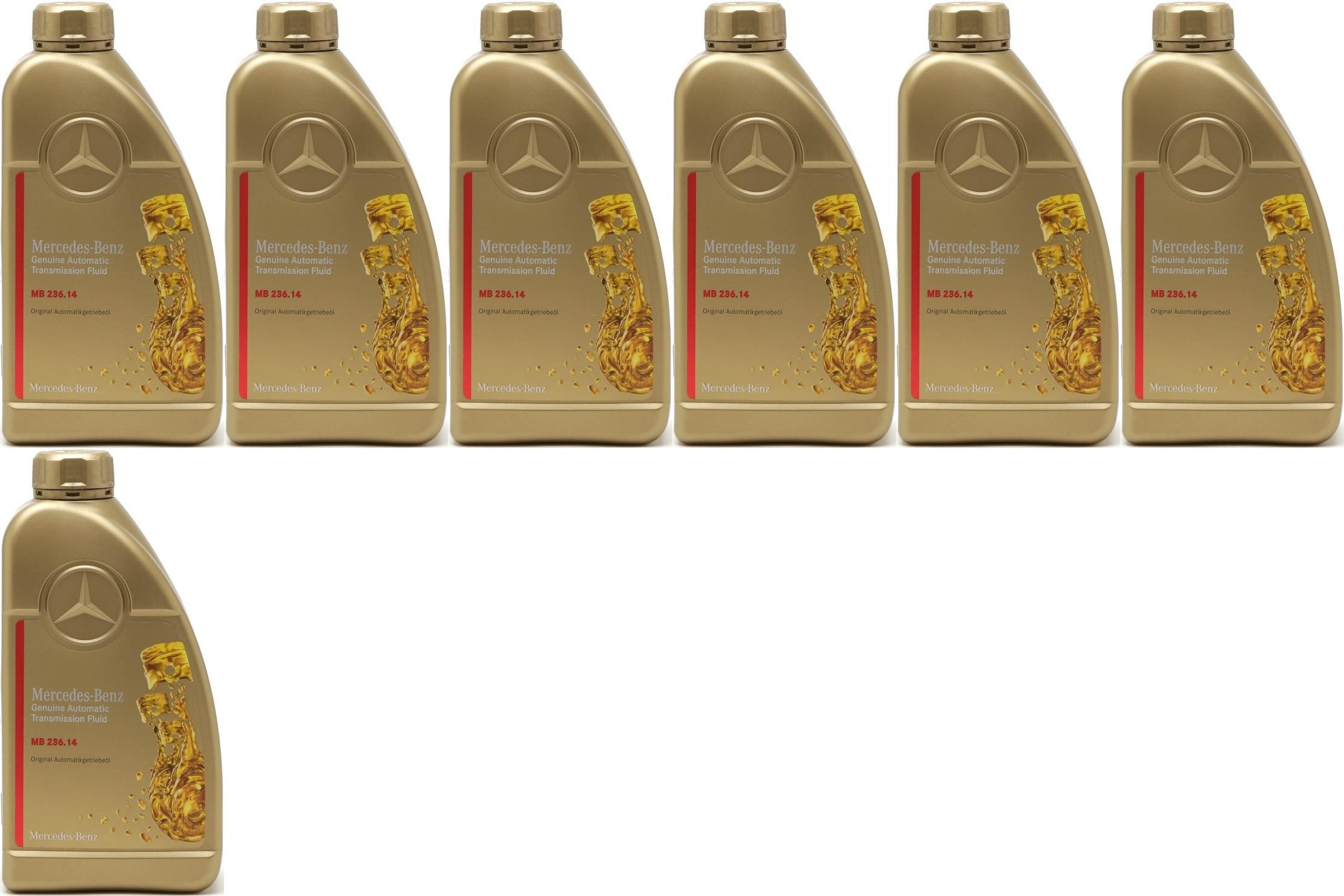 Original Mercedes Benz Automatikgetriebeöl MB 236.14 7x 1l = 7 Liter ...