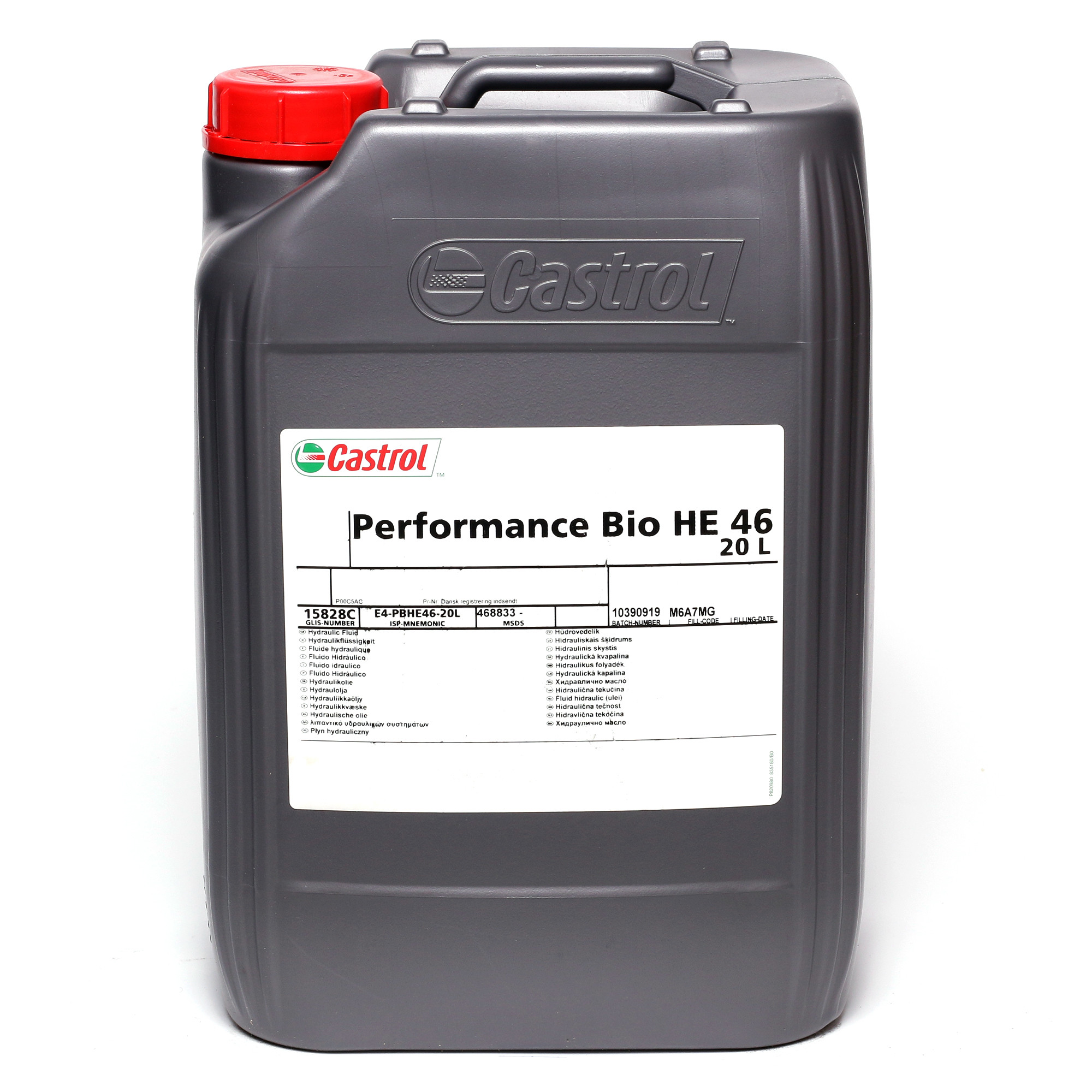 Castrol Performance Bio HE 46 Hydrauliköl 20l Kanister - Bio ...