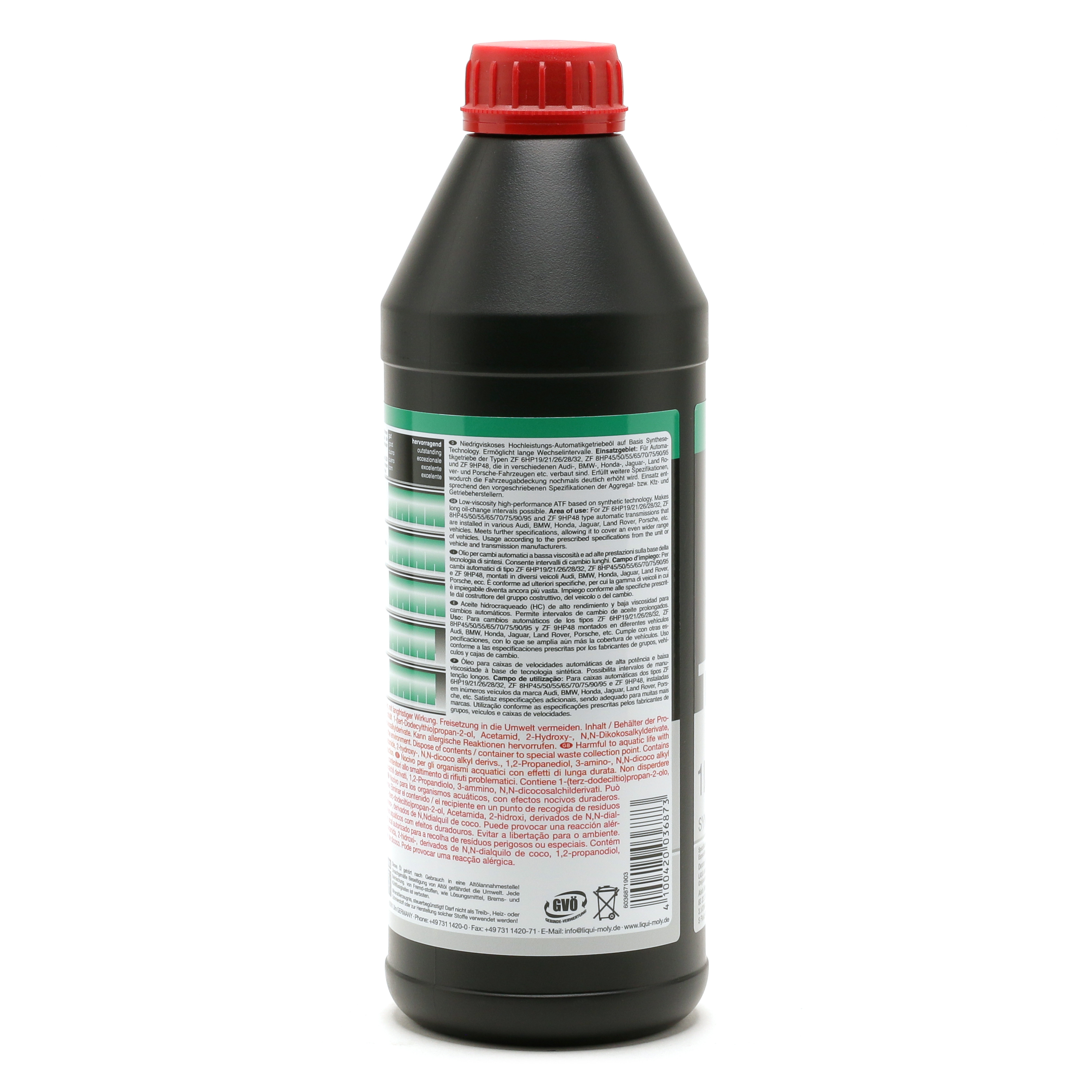 Liqui Moly 3687 Top Tec ATF 1800 1l - ATF-Synthese Technologie - Öle ...