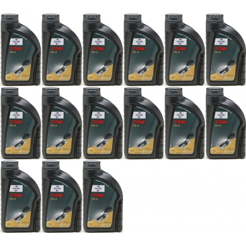 FUCHS Titan FFL-2 Doppelkupplungsgetriebeöl 15x 1l = 15 Liter ...