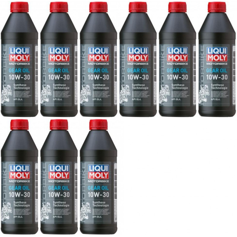 Liqui Moly 3087 Motorbike 10W-30 Motorrad Getriebeöl 9x 1l = 9 Liter - SAE 10W-30 - Getriebeöl ...