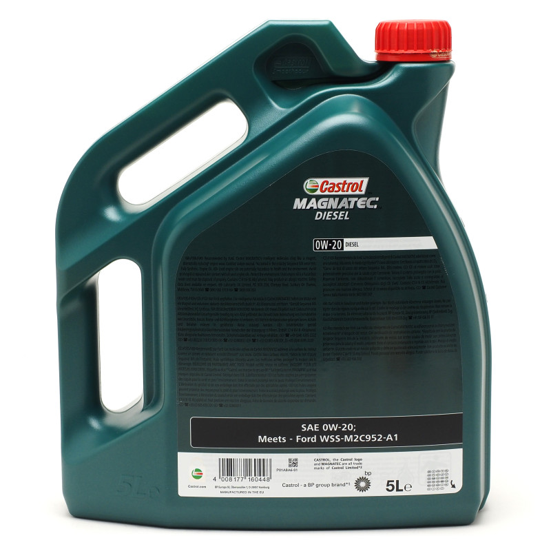 Castrol Magnatec Diesel 0W-20 5l Kanister (Ford WSS-M2C952-A1) - SAE 0W ...