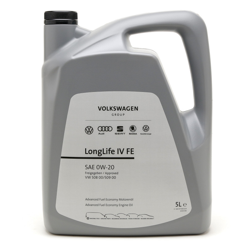 Original VW Longlife GS60577M4 IV 0W-20 Motoröl 508.00/ 509.00 - 5l ...