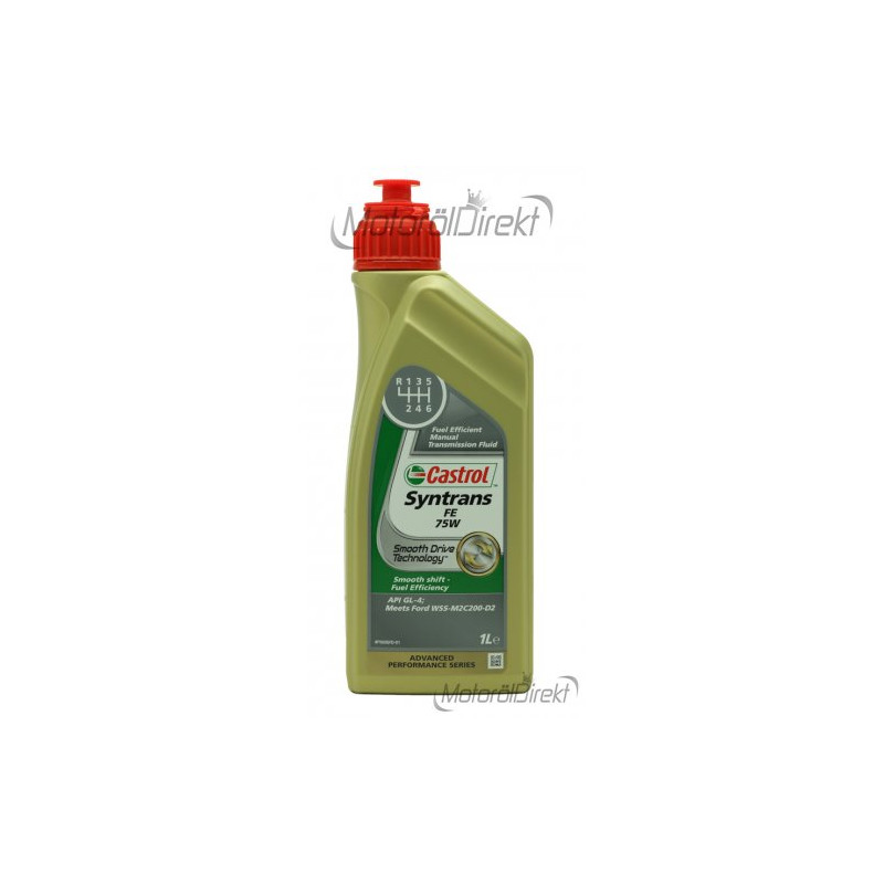 Castrol Syntrans FE 75W Schaltgetriebeöl 1l Flasche - Schaltgetriebeöle ...