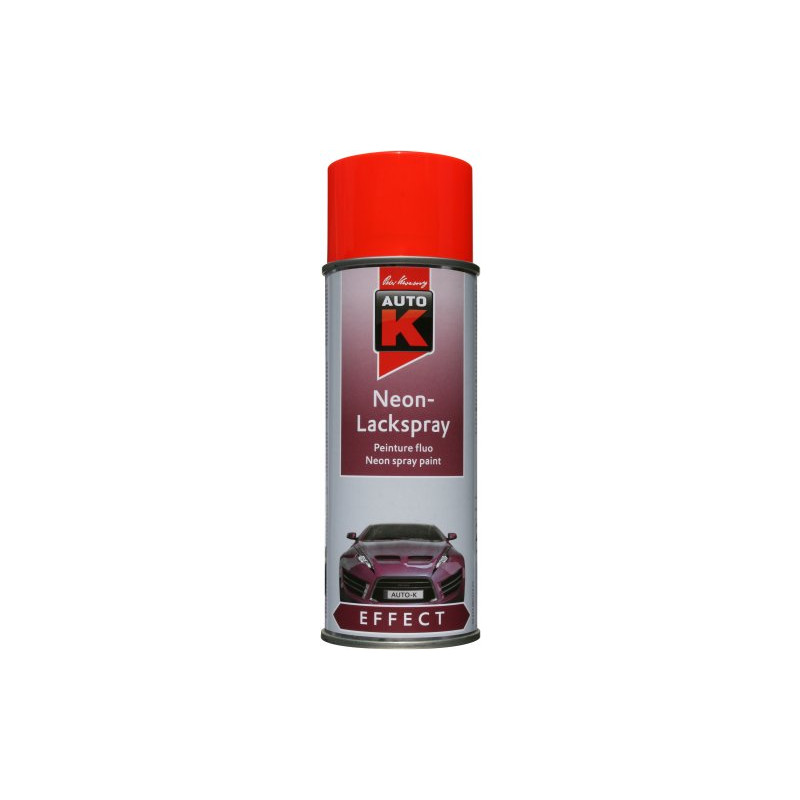 Auto-K Effect Neon-Lackspray rot, 400ml - Lackspraydosen NEON - Lack ...