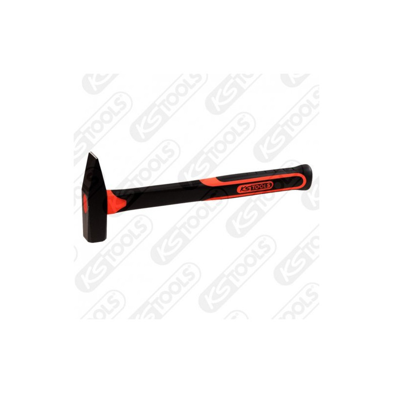 KS Tools Schlosserhammer m.Fiberglasstiel,500g - Hammer - Handwerkzeug ...