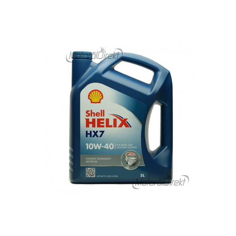 Shell Helix HX7 10W-40 Motoröl 5l - SAE 10W-40 - Auto/PKW Motoröle (SAE ...