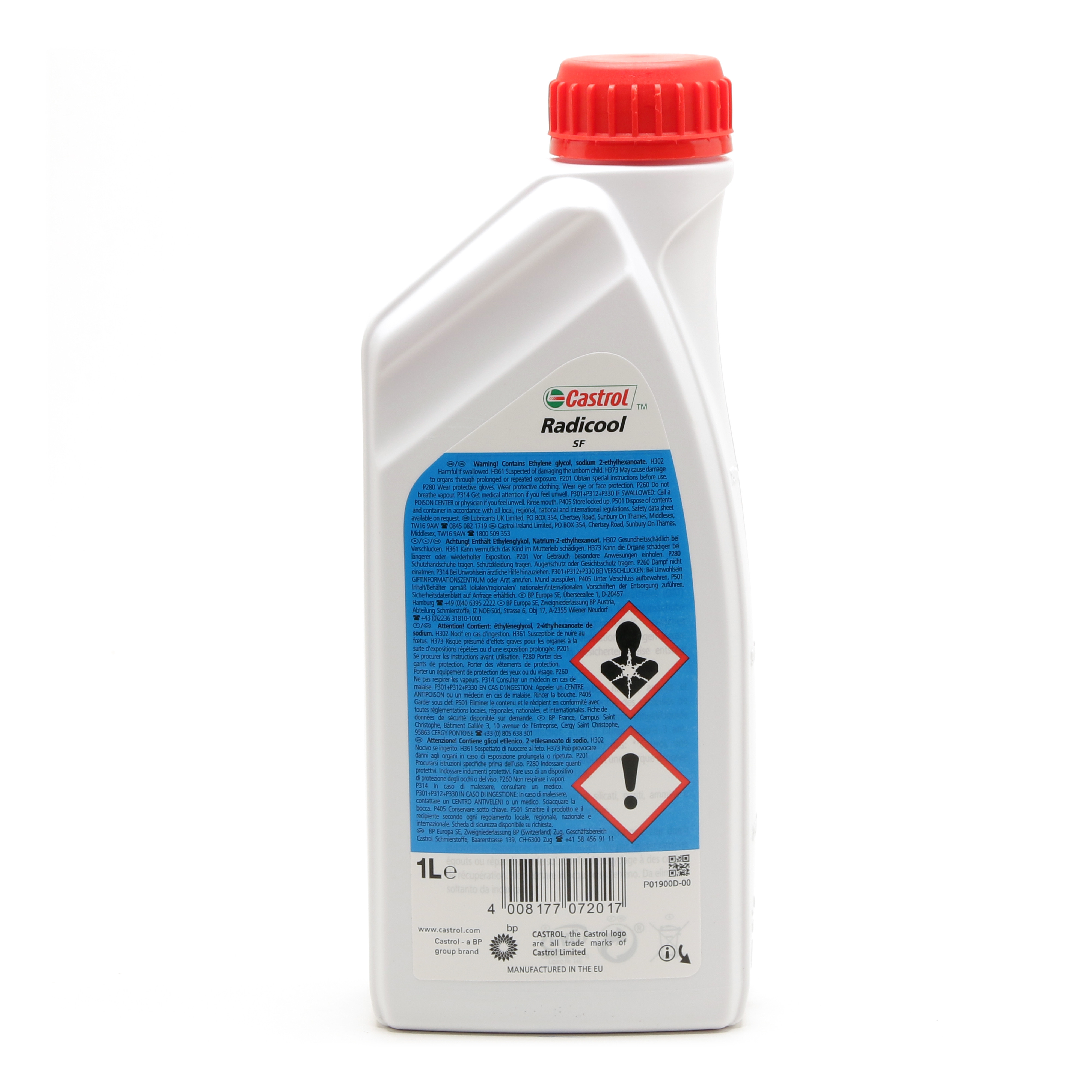 Castrol Radicool SF Kühlerfrostschutz Konzentrat 1l - Kühlerschutz ROSA ...