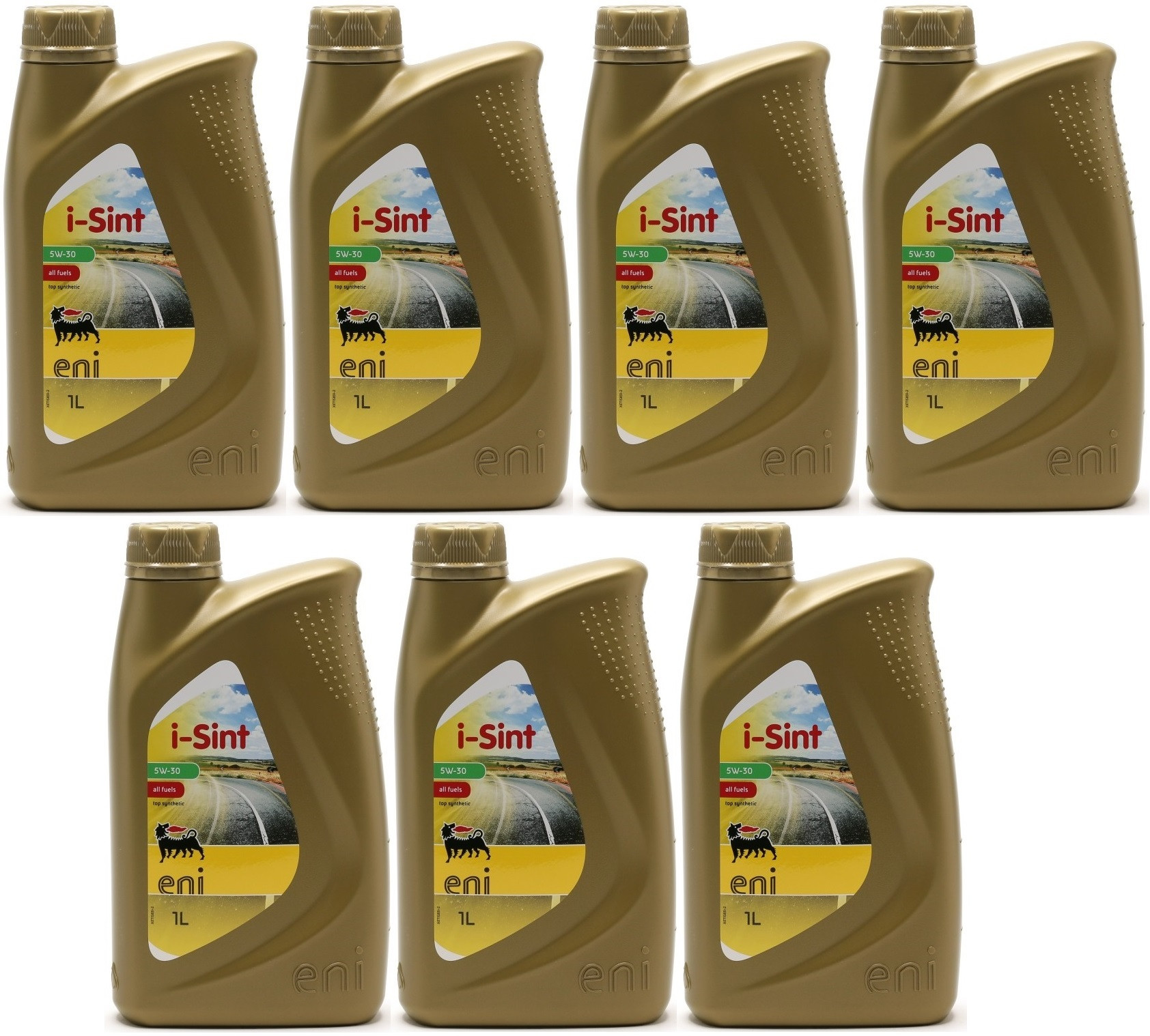 ENI i-Sint 5W-30 Motoröl 7x 1l = 7 Liter - SAE 5W-30 - PKW Motoröle ...