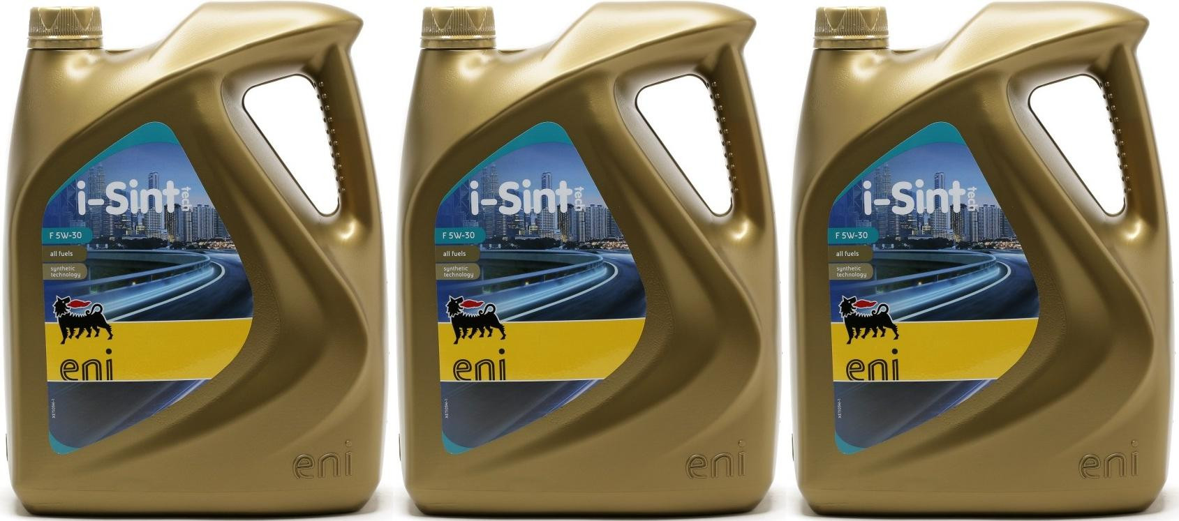 Eni i-Sint tech F 5W-30 Motoröl 3x 5 = 15 Liter - SAE 5W-30 - PKW ...