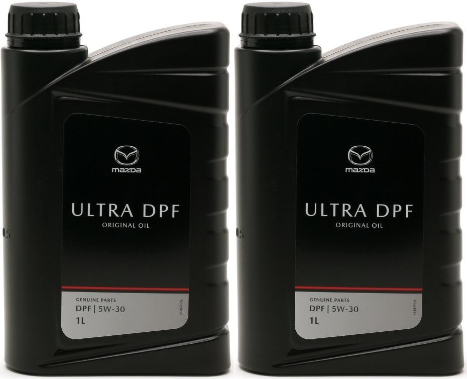 Original Mazda Ultra DPF 5W-30 Motoröl 2x 1l = 2 Liter - SAE 5W-30 ...