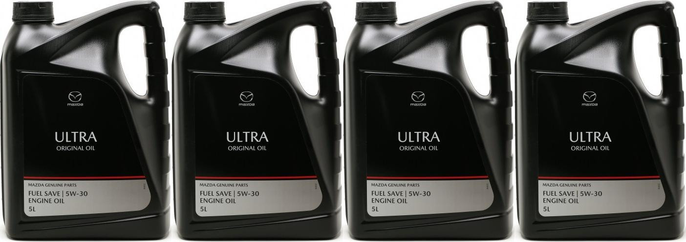 Original Mazda Ultra 5W-30 Motoröl 4x 5 = 20 Liter - SAE 5W-30 - Auto ...