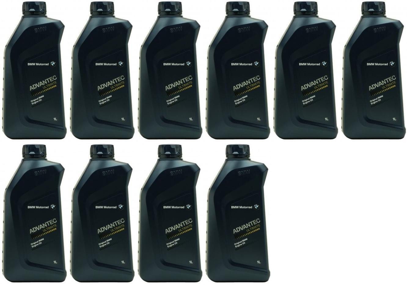 Original BMW Motorrad ADVANTEC Ultimate 5W-40 Motoröl 10x 1l = 10 Liter ...