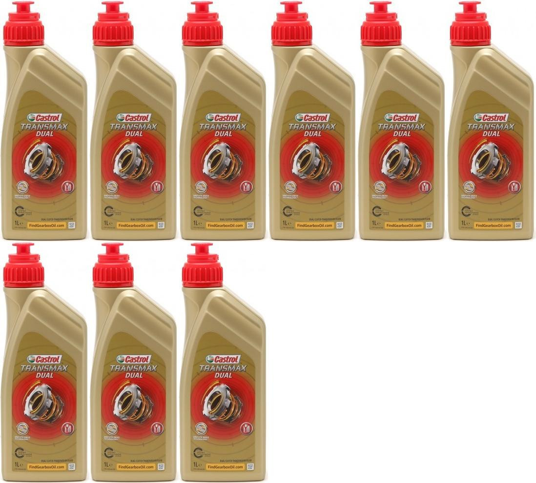Castrol Transmax Dual (Doppelkupplungs Getriebeöl) 9x 1l = 9 Liter ...