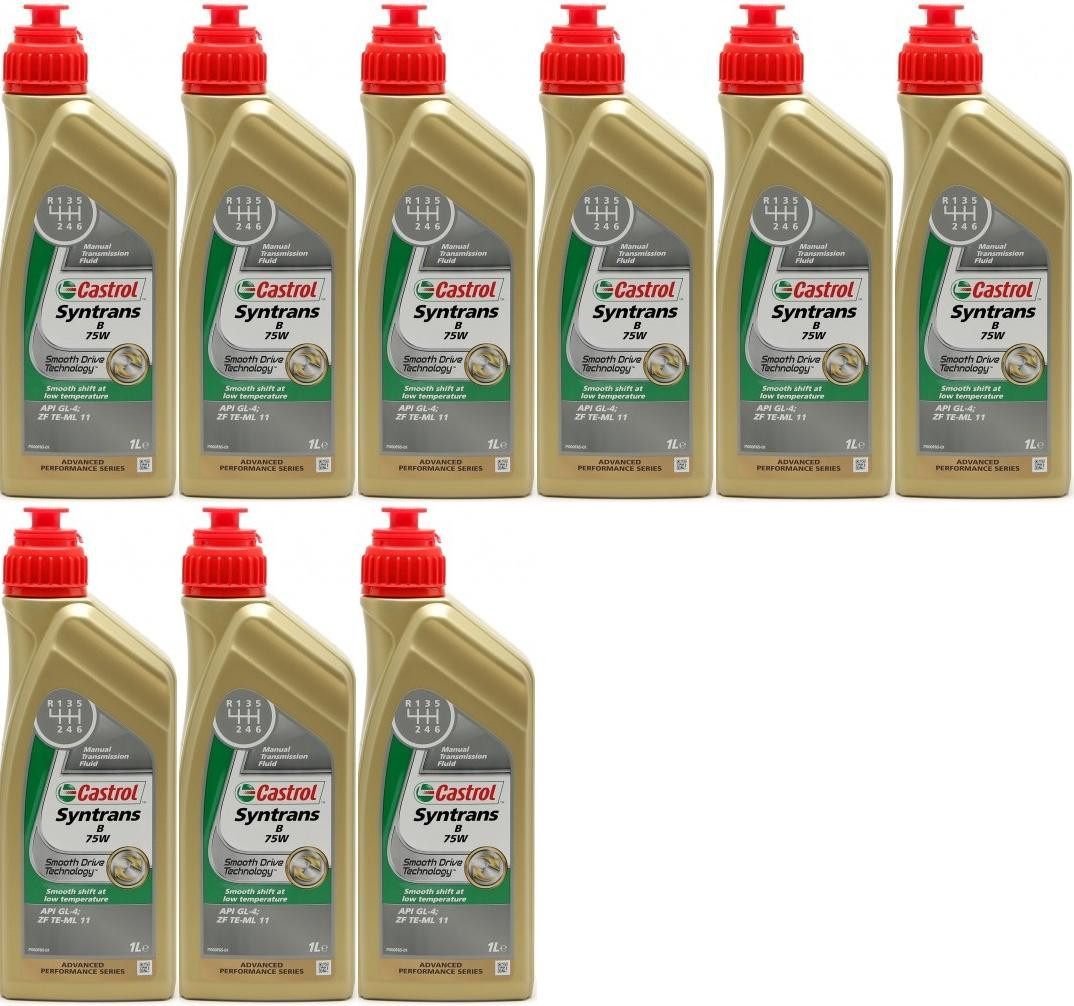 Castrol Transmax Manual EP 80W-90 Schaltgetriebeöl 9x 1l = 9 Liter ...