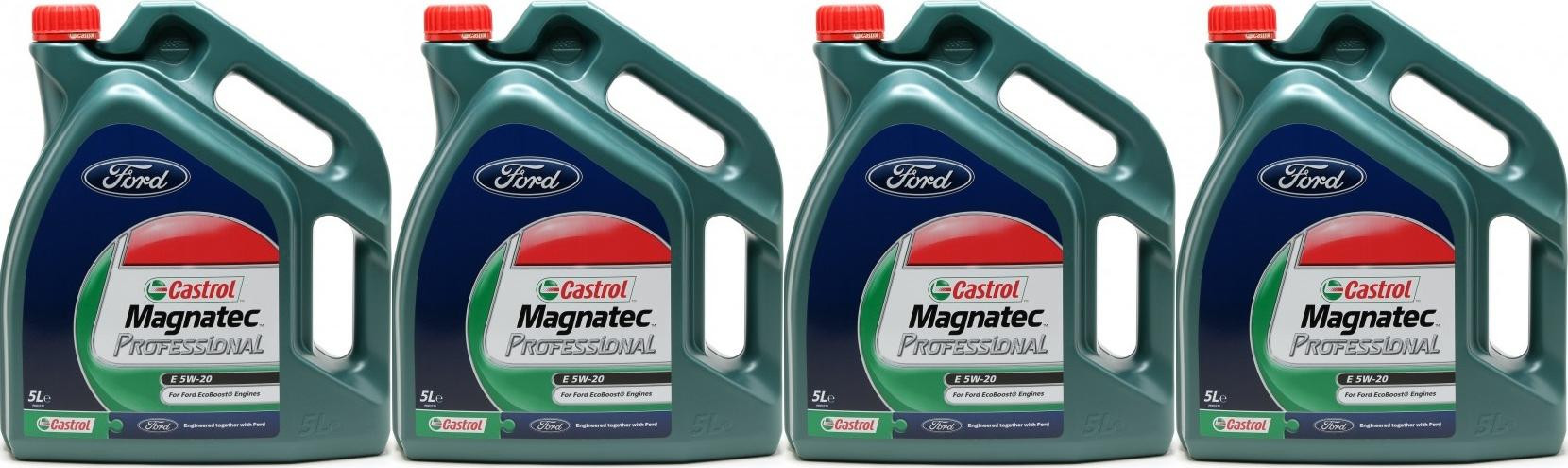 Castrol Magnatec (ex Professional) E 5W-20 Motoröl (WSS-M2C948-B) 4x5 ...