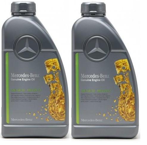 Original Mercedes Benz MB 229.51 5W-30 Motoröl 2x 1l = 2 Liter ...