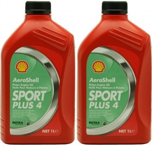 Shell Aeroshell Sport Plus 4 2x 1l = 2 Liter - Luftfahrtprodukte - Öle ...