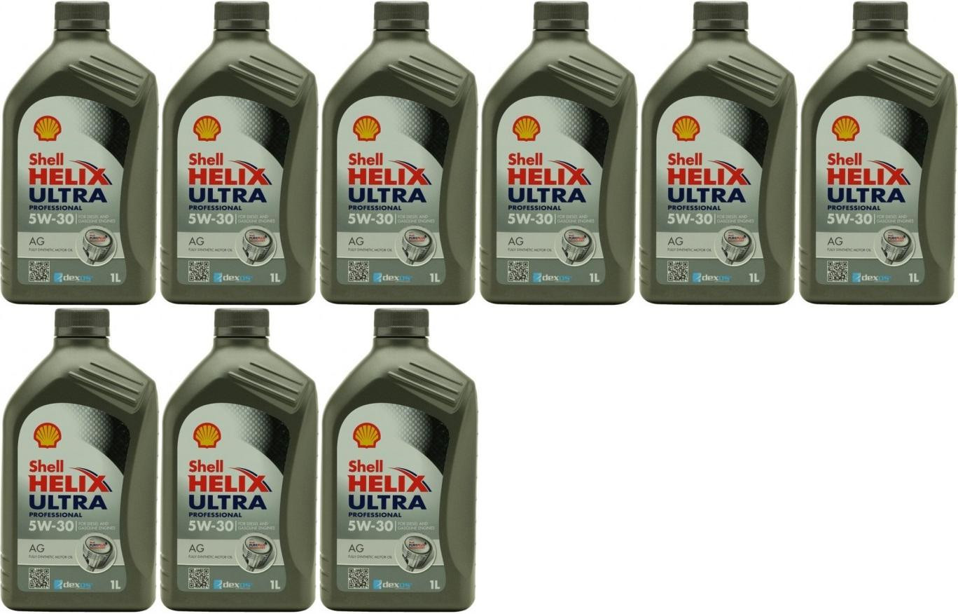 Shell Helix Ultra Professional AG 5W-30 Motoröl 9x 1l = 9 Liter - SAE ...