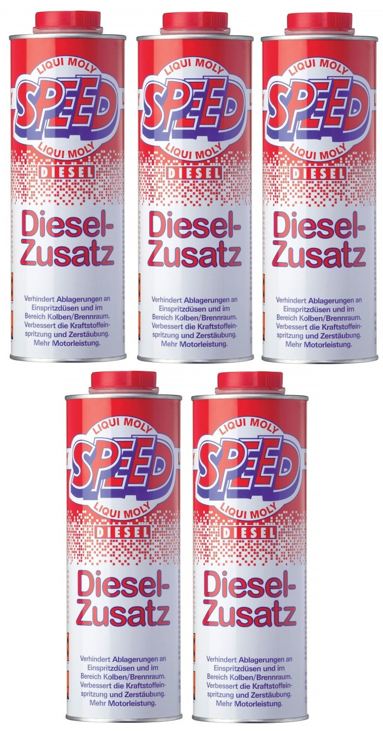Liqui Moly 5160 Speed Diesel Zusatz 5x 1l = 5 Liter - Reiniger Öl ...