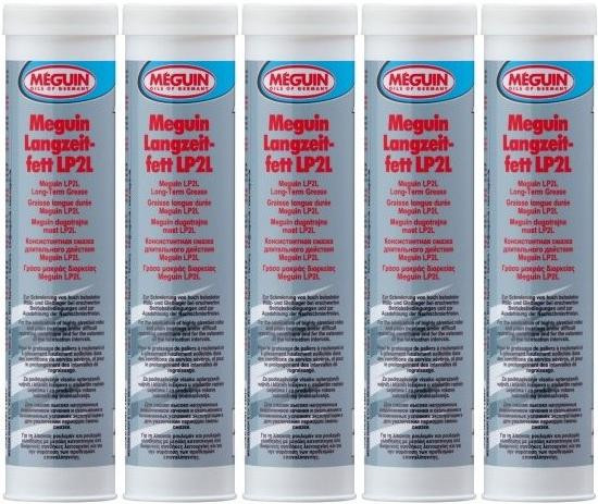 Meguin 9030 Langzeitfett LP2L Lube Shuttle Fett Kartusche 5x 400 Gramm ...