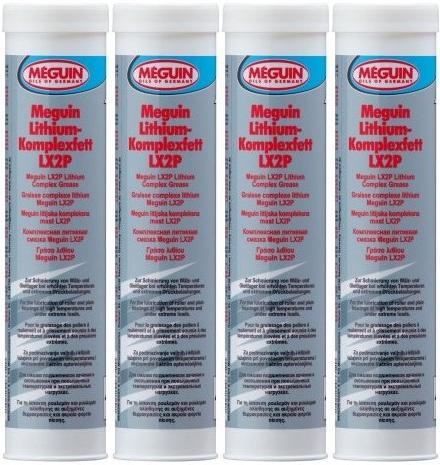 Meguin megol 8645 Meguin megol Lithium-Komplexfett LX2P Kartusche 4x ...