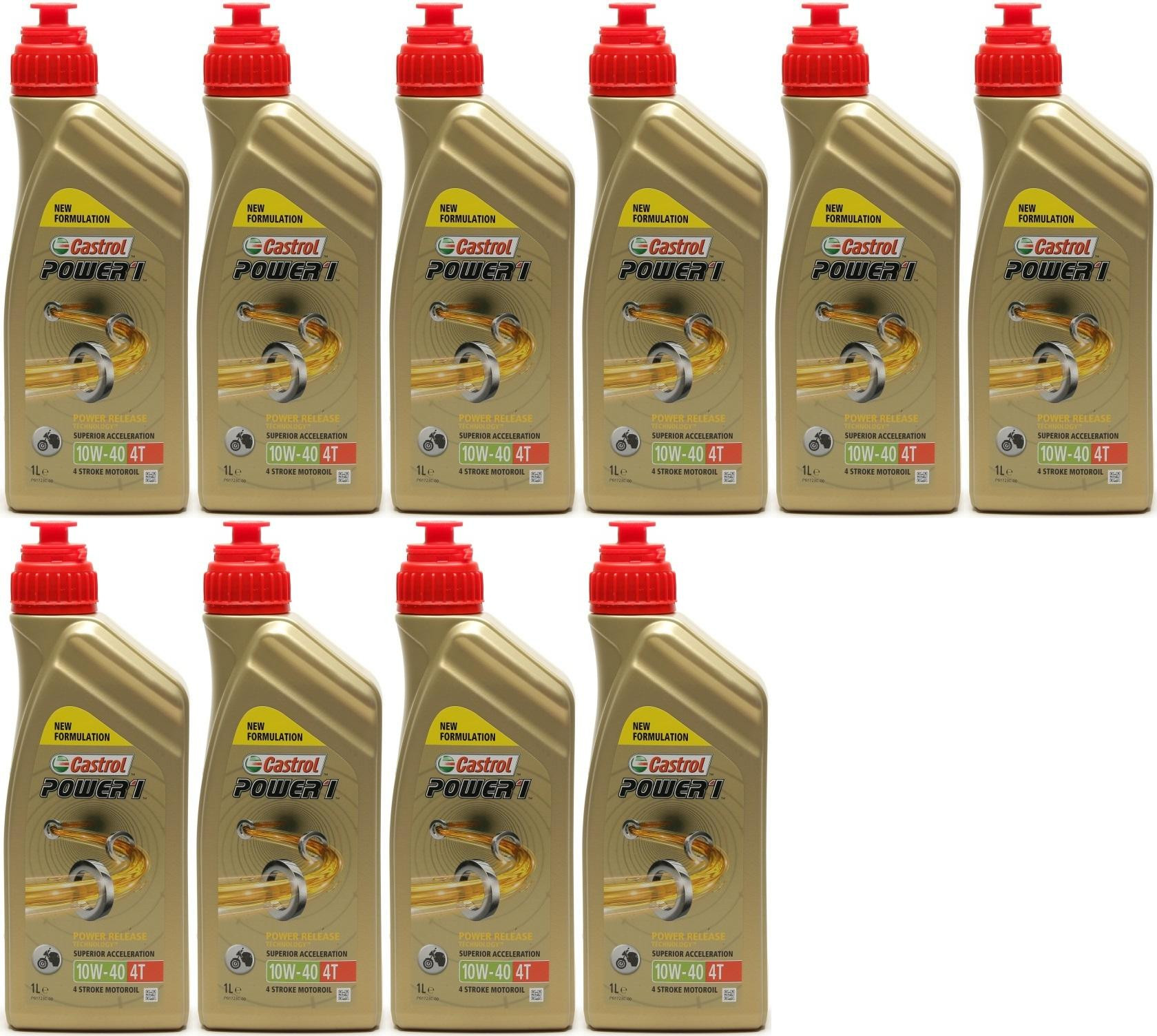 Castrol 10w40 Motorrad
