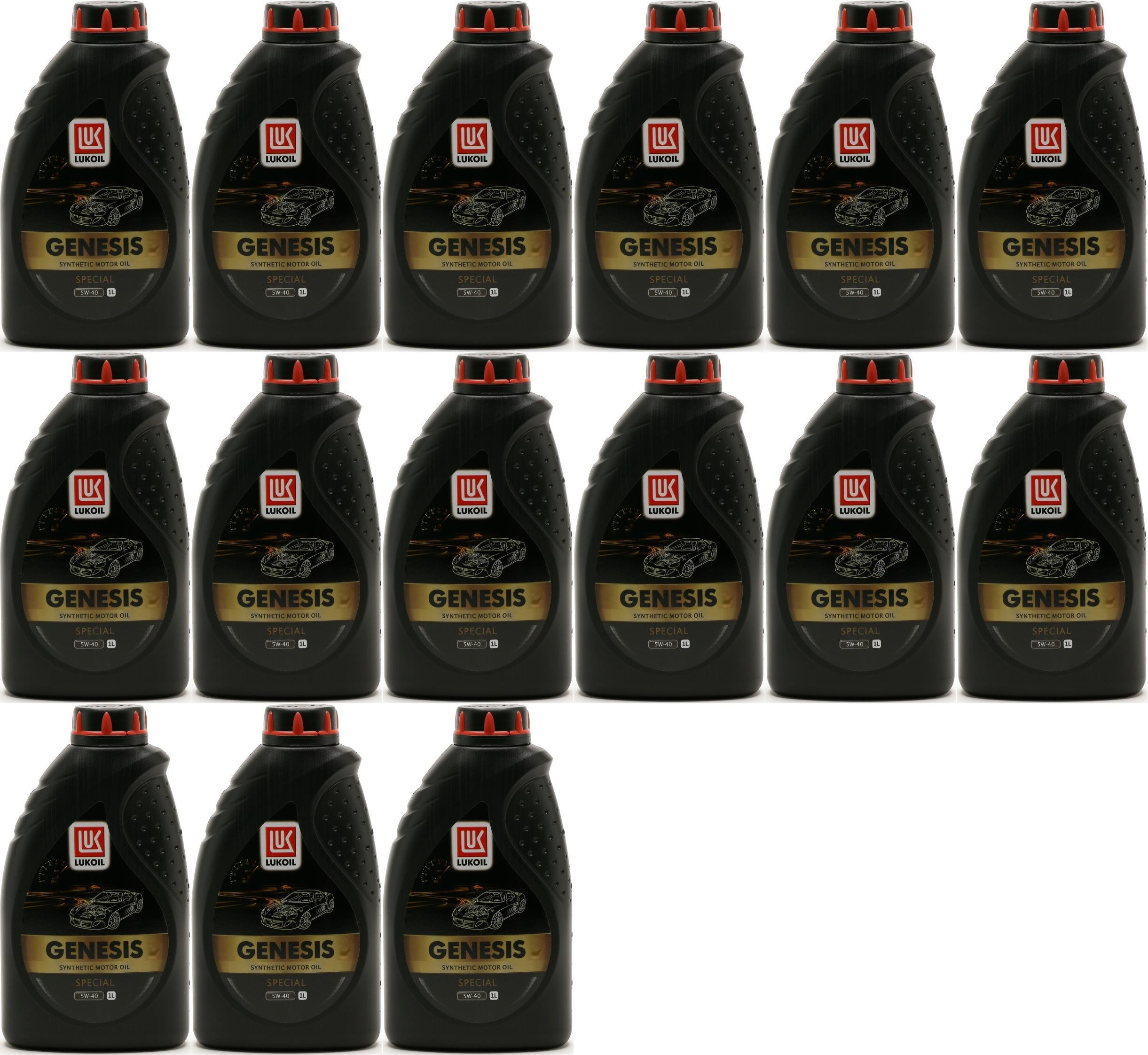 Lukoil Genesis special 5W-40 Motoröl 15x 1l = 15 Liter - SAE 5W-40 ...