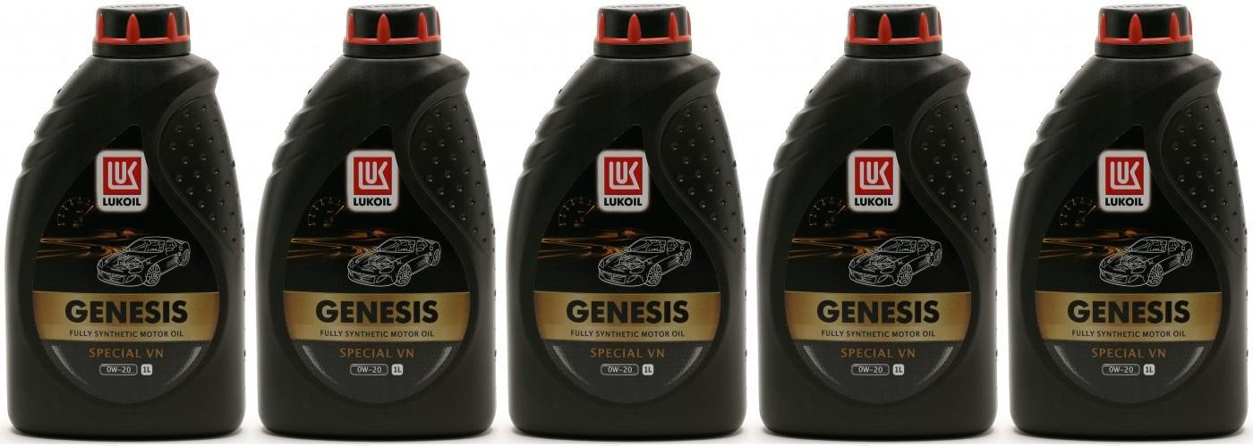 LUKOIL GENESIS SPECIAL VL 0W-20 5x 1l = 5 Liter - SAE 0W-20 - Auto/PKW ...