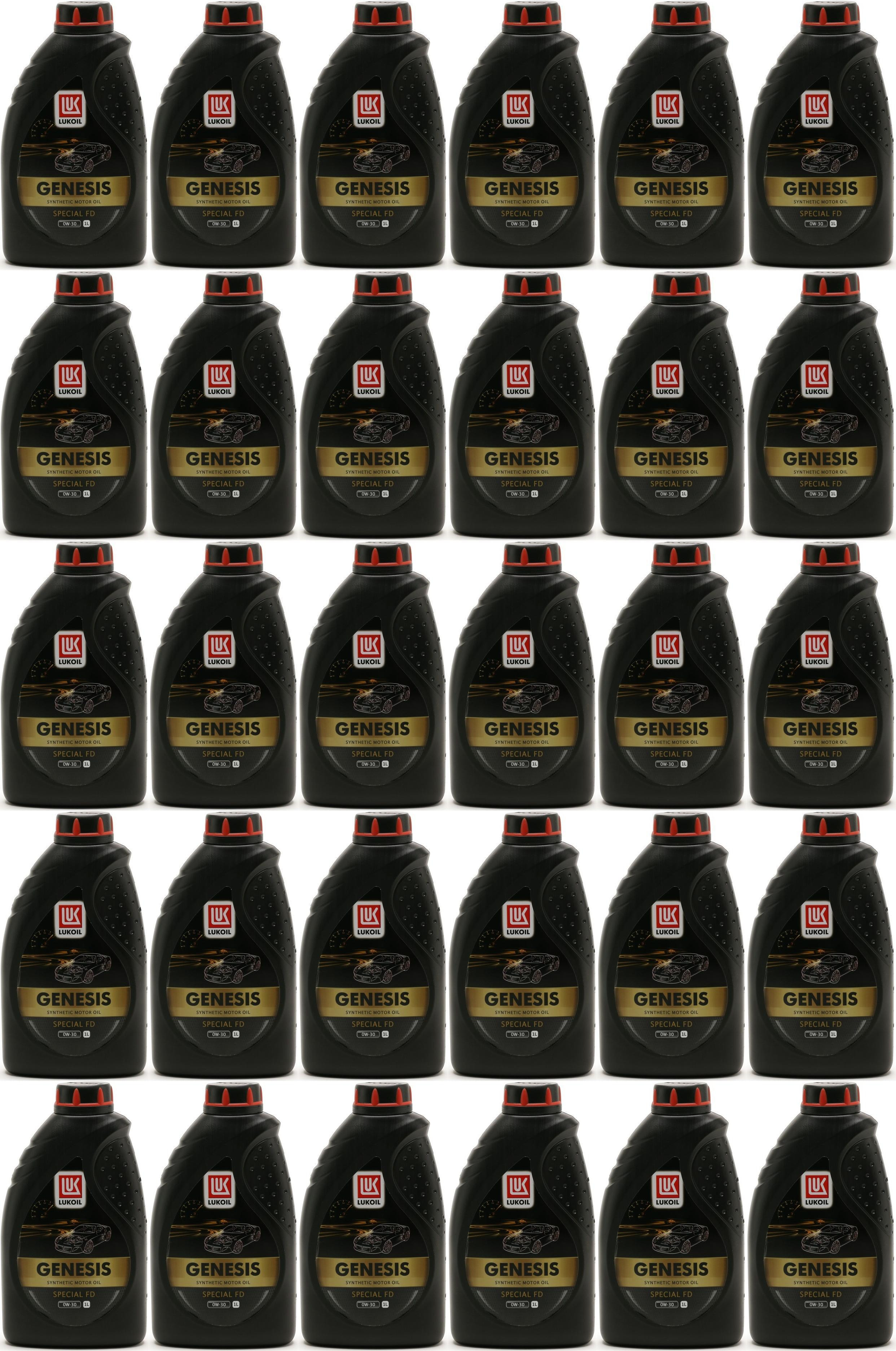 LUKOIL GENESIS SPECIAL FD 0W-30 Motoröl 30x 1l = 30 Liter - SAE 0W-30 ...