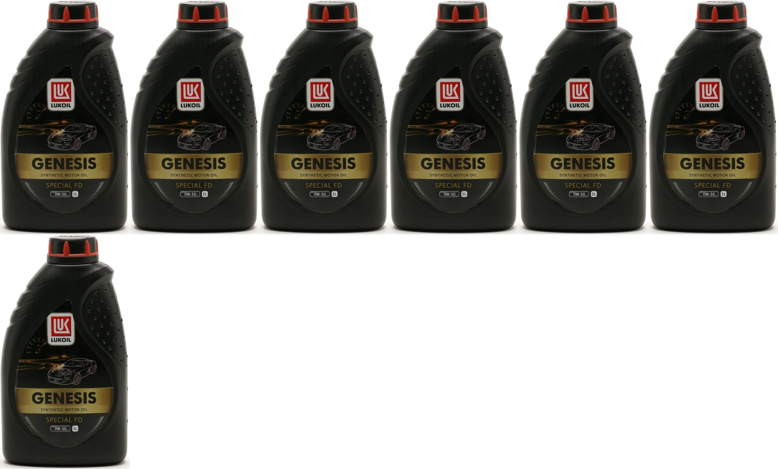 LUKOIL GENESIS SPECIAL FD 0W-30 Motoröl 7x 1l = 7 Liter - SAE 0W-30 ...